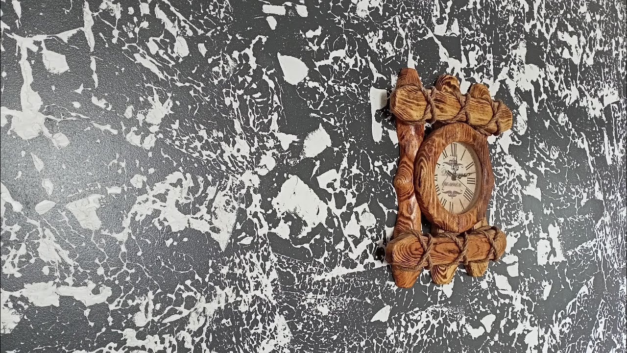 Simple Decorative Plaster from ordinary putty. How to do it yourself ...