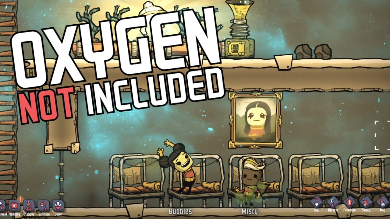 Oxygen Not Included - Painting Masterpiece! - Episode 4 - ONI Alpha ...