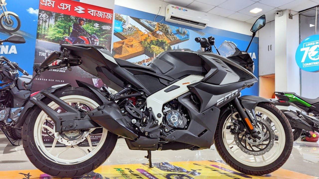 New 2021 Bajaj Pulsar RS 200 Pewter Grey Colour!! What's New??Detailed ...