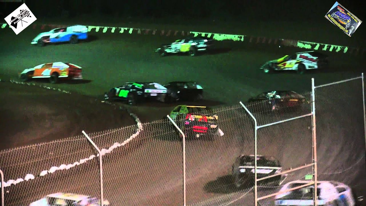 Canyon Speedway Park - Modified Main January 23rd 2015 - YouTube