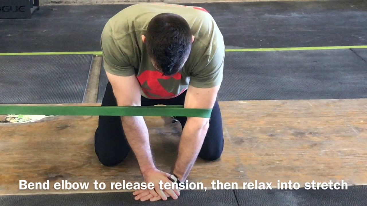 Banded Elbow Extension Opener - YouTube