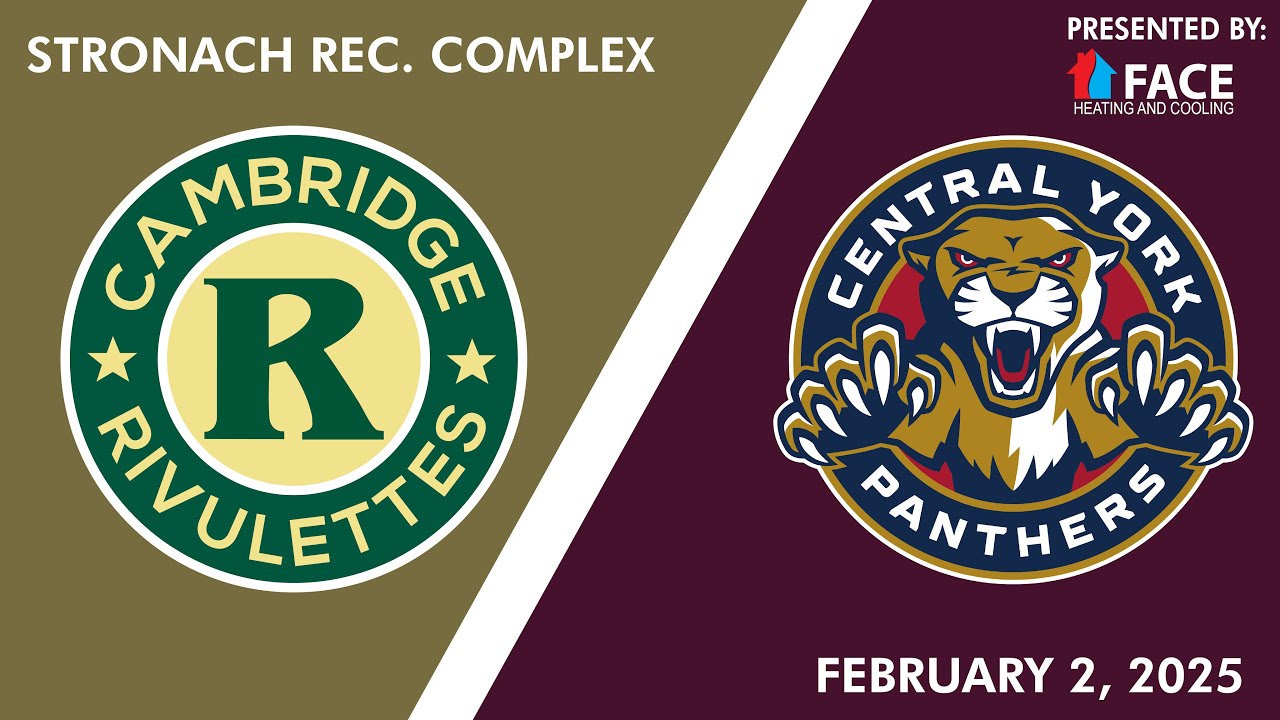 Cambridge Rivulettes @ Central York Panthers - Feb. 2, 2025 - Presented ...