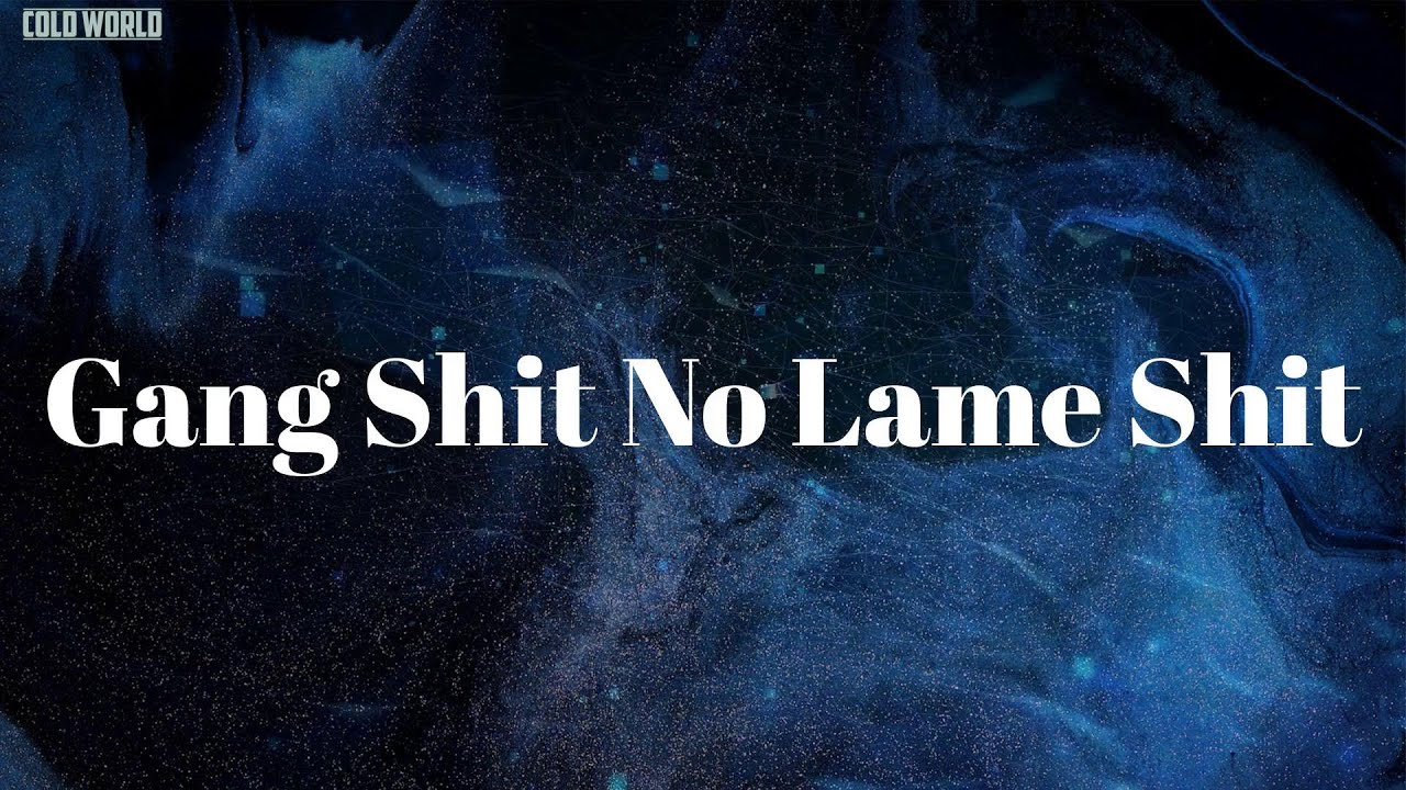 Gang Shit No Lame Shit (Lyrics) - Key Glock - YouTube