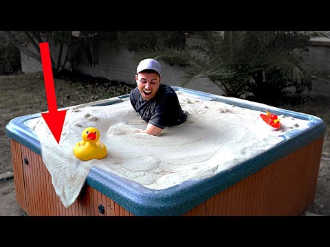 (हिंदी) Liquid Sand Hot Tub- Fluidized air bed - YouTube