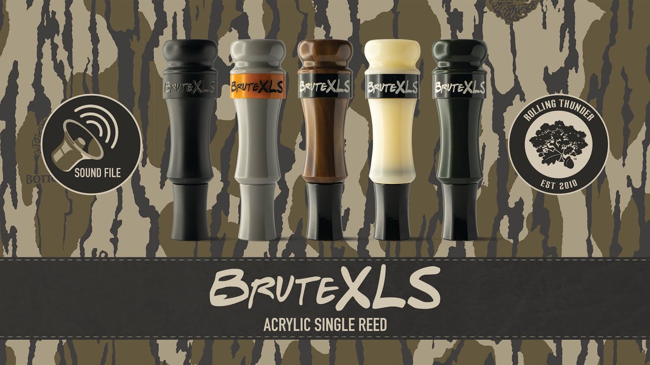BruteXLS Single Reed Acrylic Cutdown Sound File - YouTube
