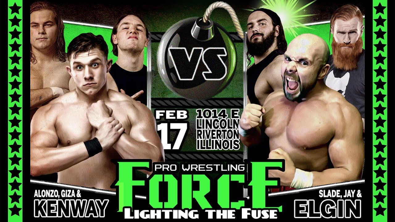 Matt Kenway, Alonzo, & Giza vs. Michael Elgin, Gary Jay, & Slade | 02. ...