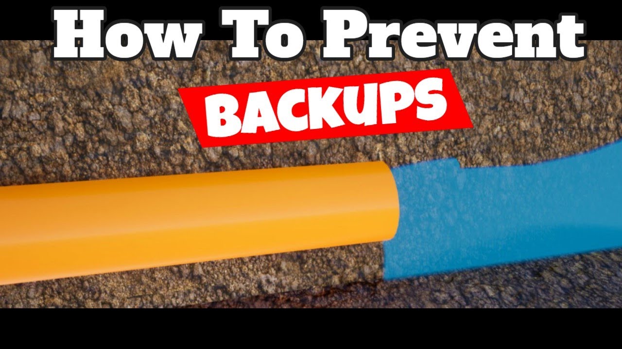 septic tank backup - YouTube