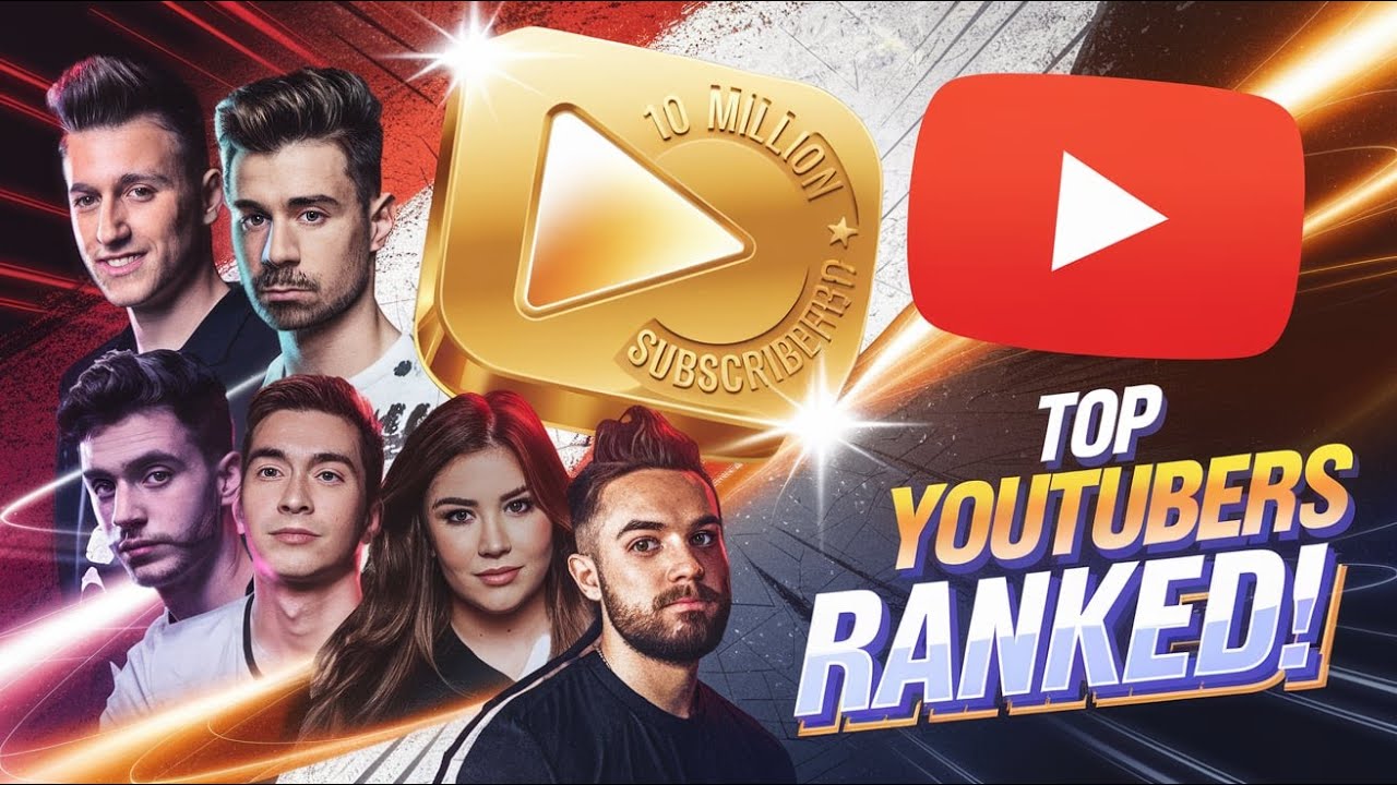 Ranking the Top YouTubers by Subscribers in 2025 - YouTube