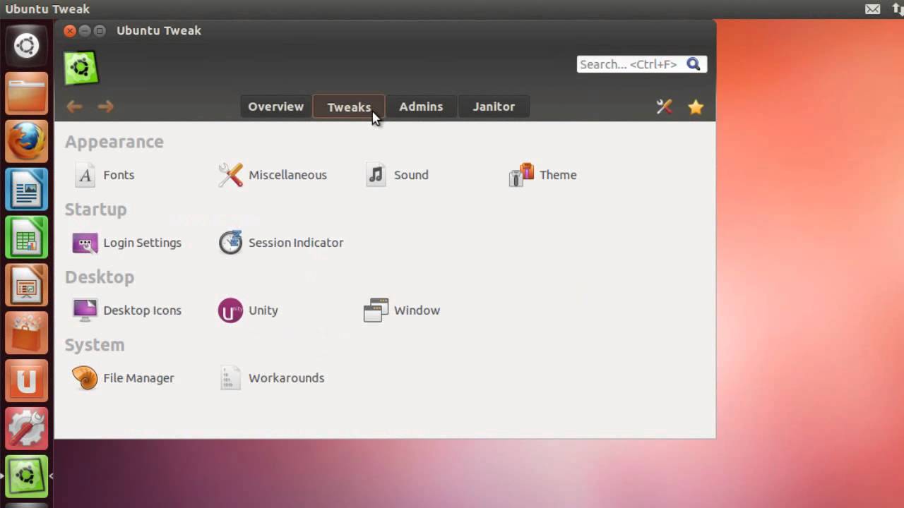 Ubuntu 12.04 - Full Screen Dashboard - YouTube