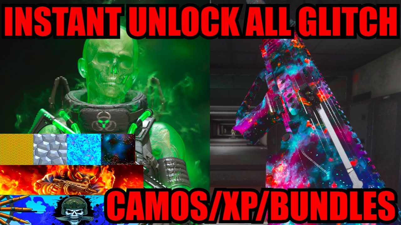 *do this asap* INSTANT UNLOCK ALL GLITCH MW3! CAMOS/BUNDLES/BLUEPRINTS ...