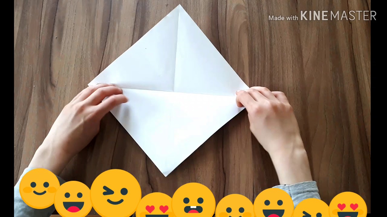 Quatre-coins origami - YouTube