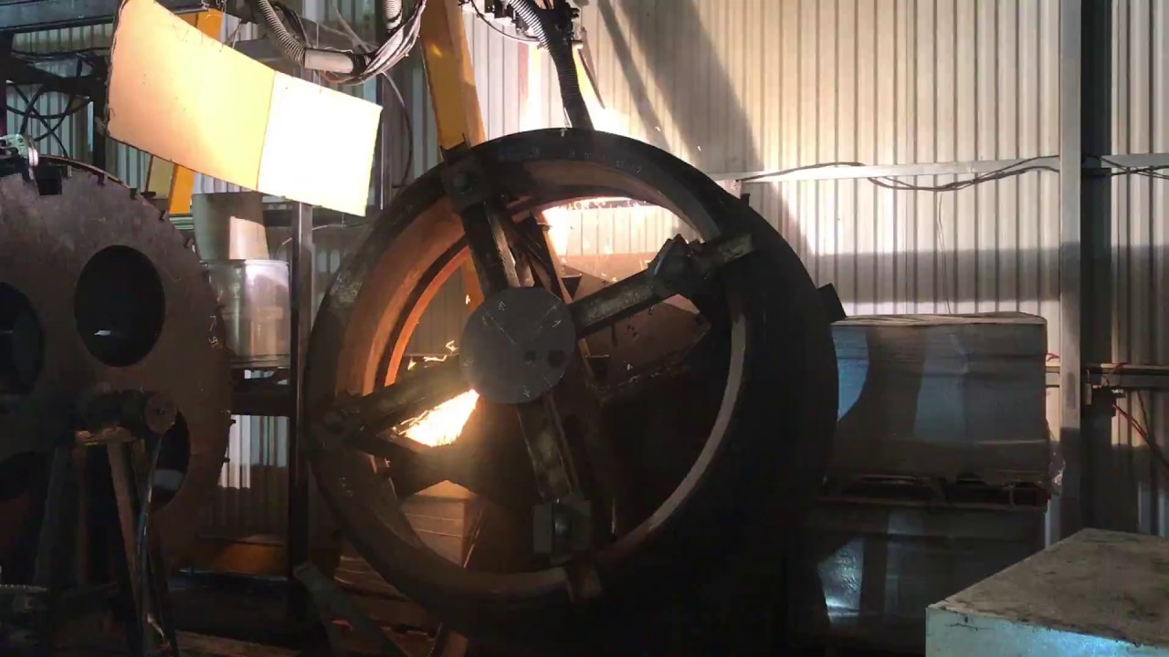 Hardfacing to rebuild the roller tire for cement plant - inhouse works ...