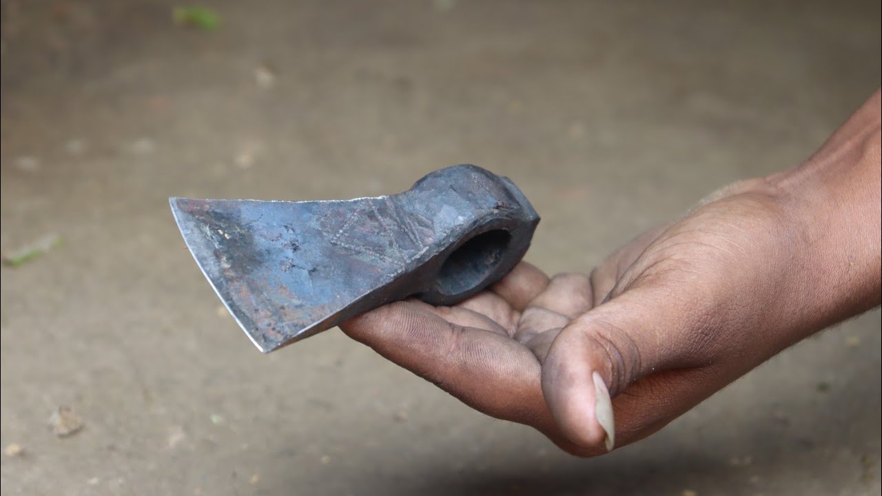 Making a axe | How to make axe - YouTube