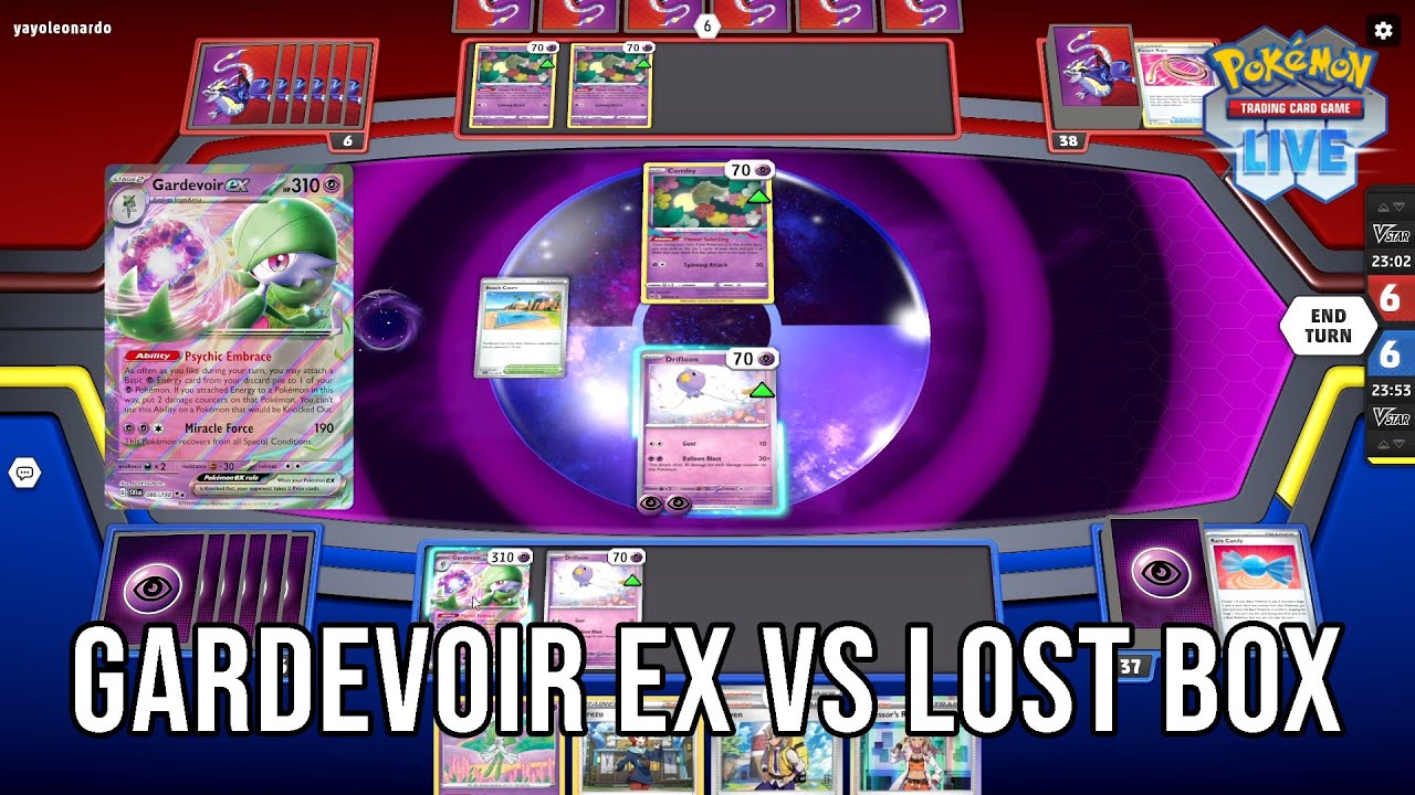 Gardevoir ex VS Lost Box - Pokemon TCG Live Indonesia - YouTube