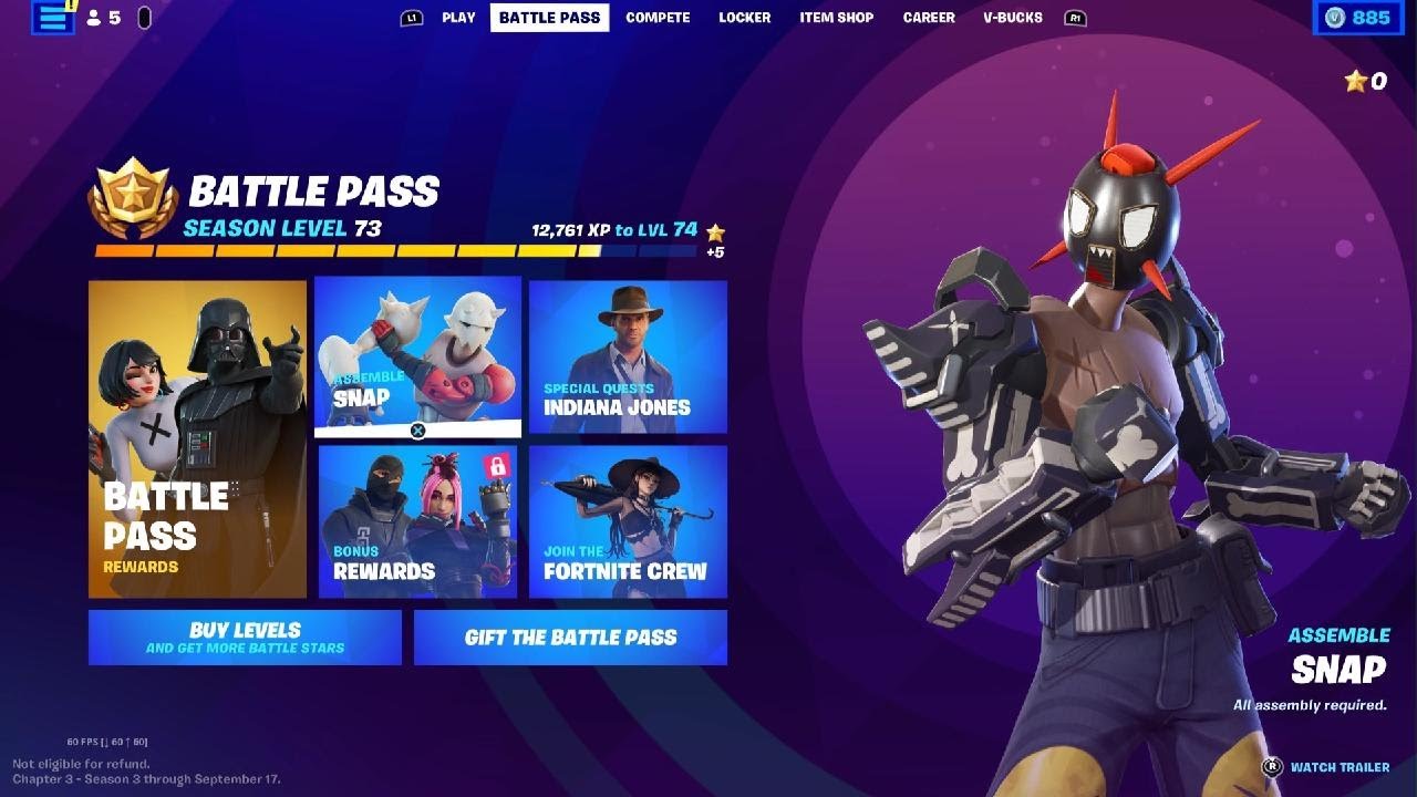 All leaked snap styles showcase fortnite - YouTube