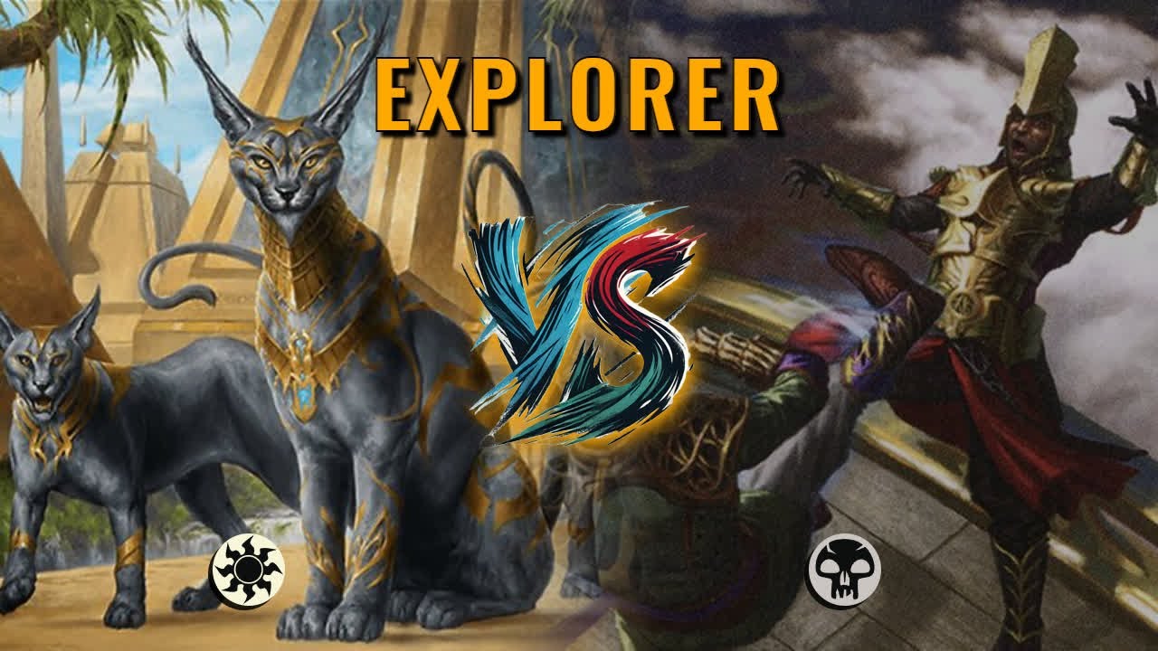 MTG Explorer - Mono White Aggro by Khat VS Mono Black Midrange by ...