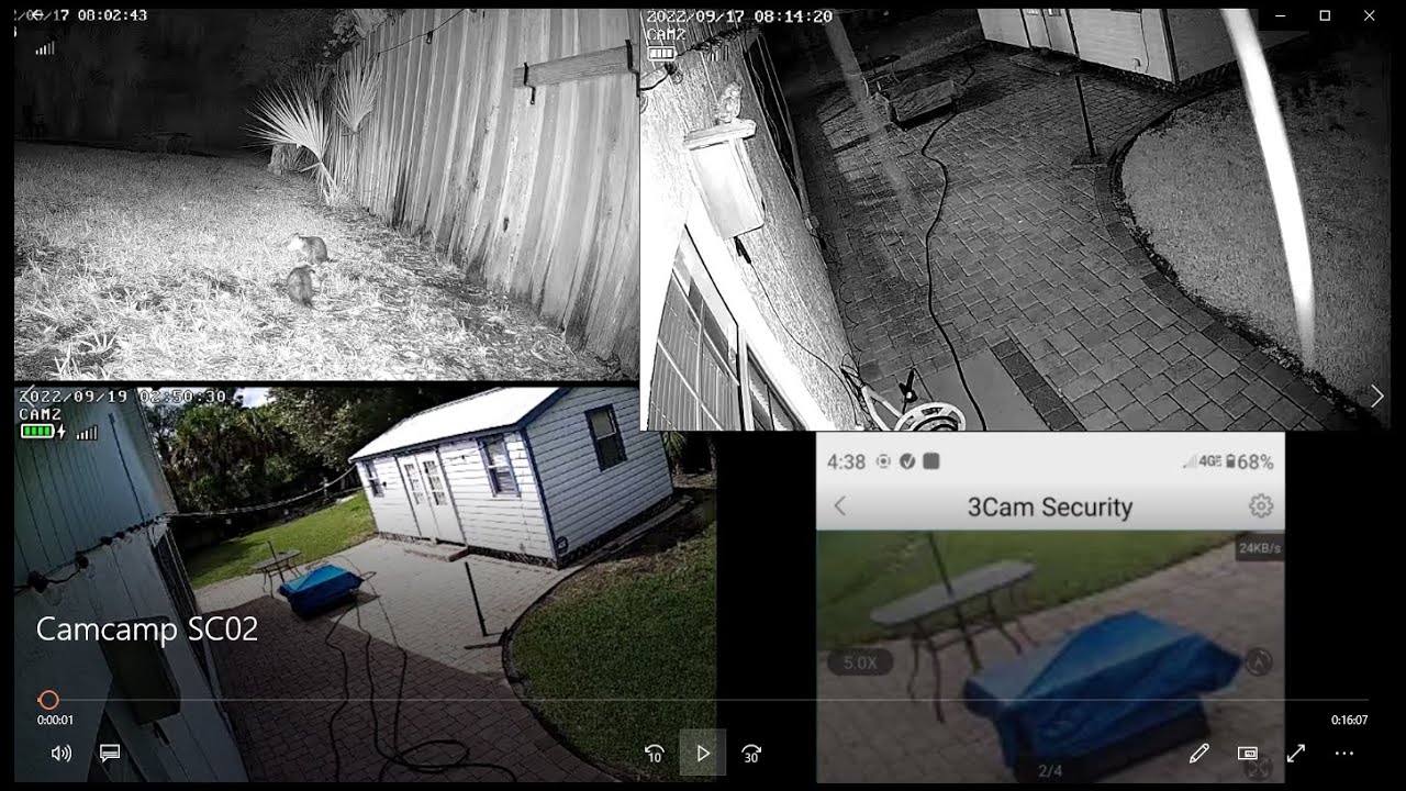 Review of Campark SC02 Security Camera - YouTube