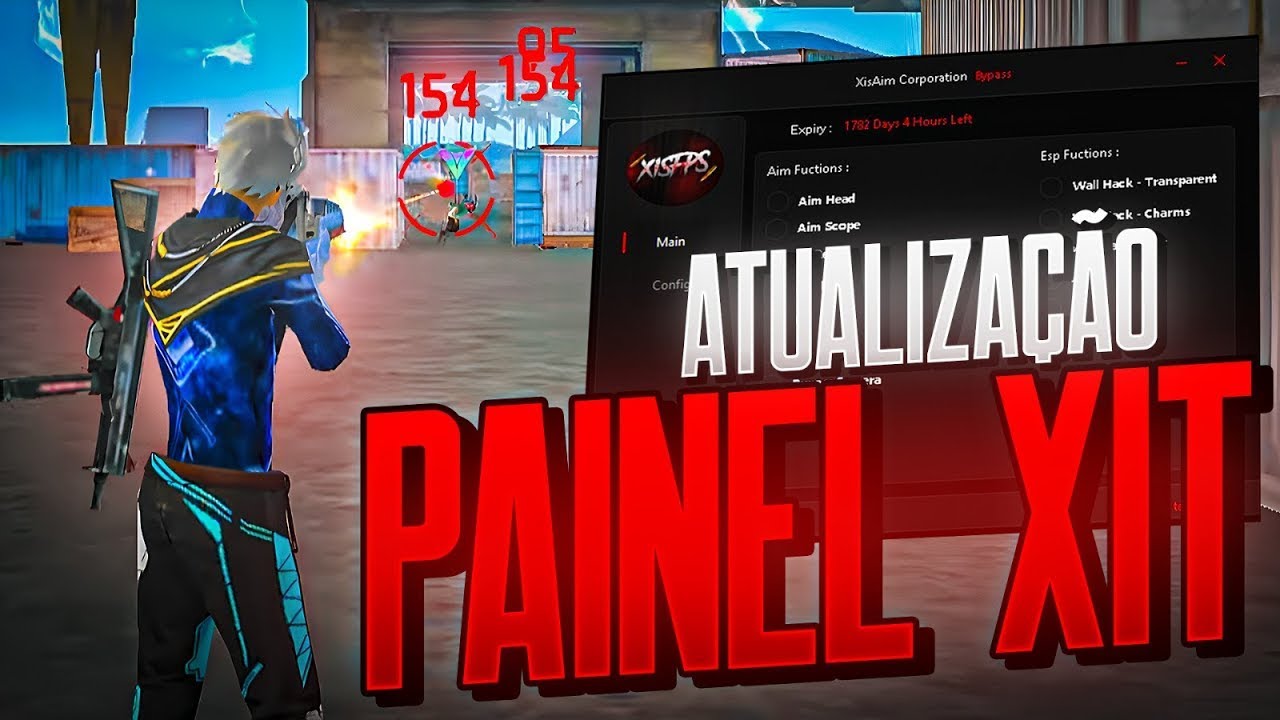 PAINEL E AIMBOT EMULADOR 100% ANTIBAN! PAINEL CHEAT FF COM AIMBOT 🔥 ...
