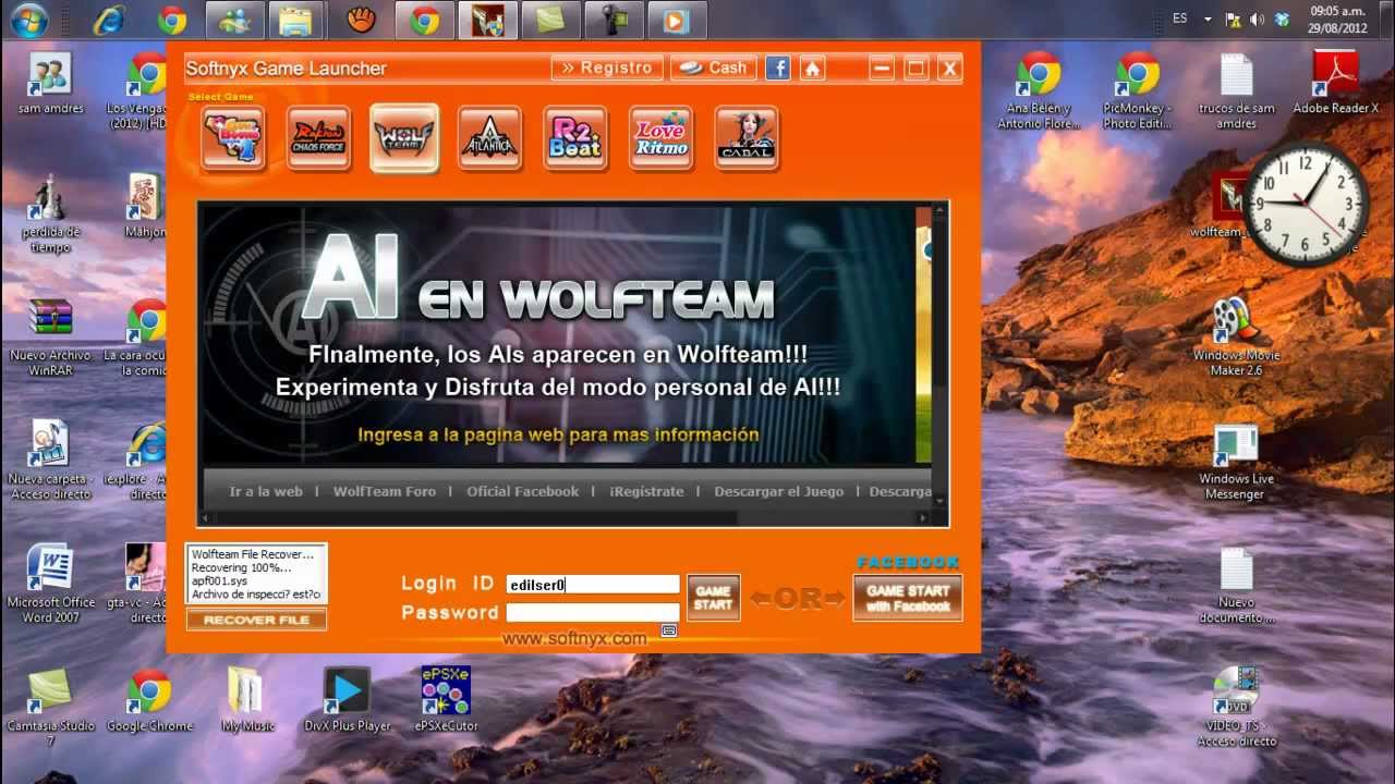 cuentas de wolfteam - YouTube