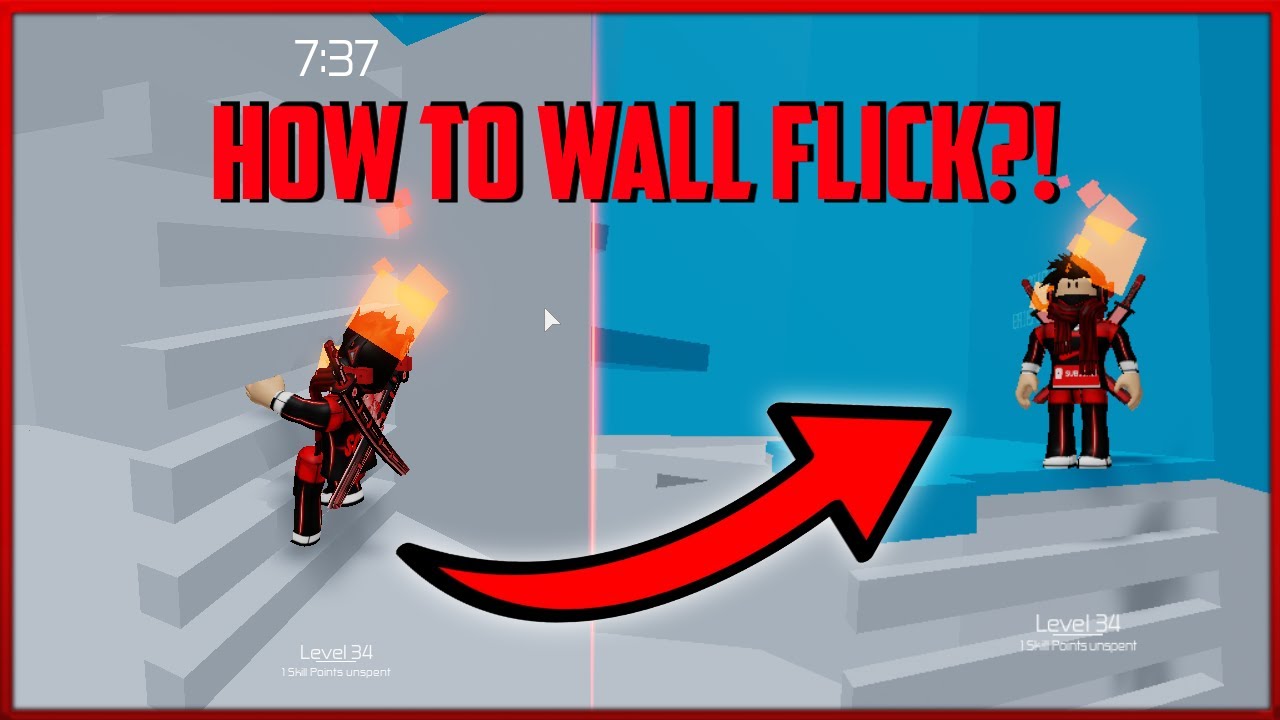 HOW TO WALL FLICK IN TOWER OF HELL! (ROBLOX) - YouTube