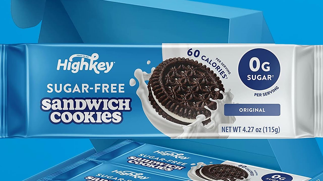 HighKey Sandwich Cookies - YouTube
