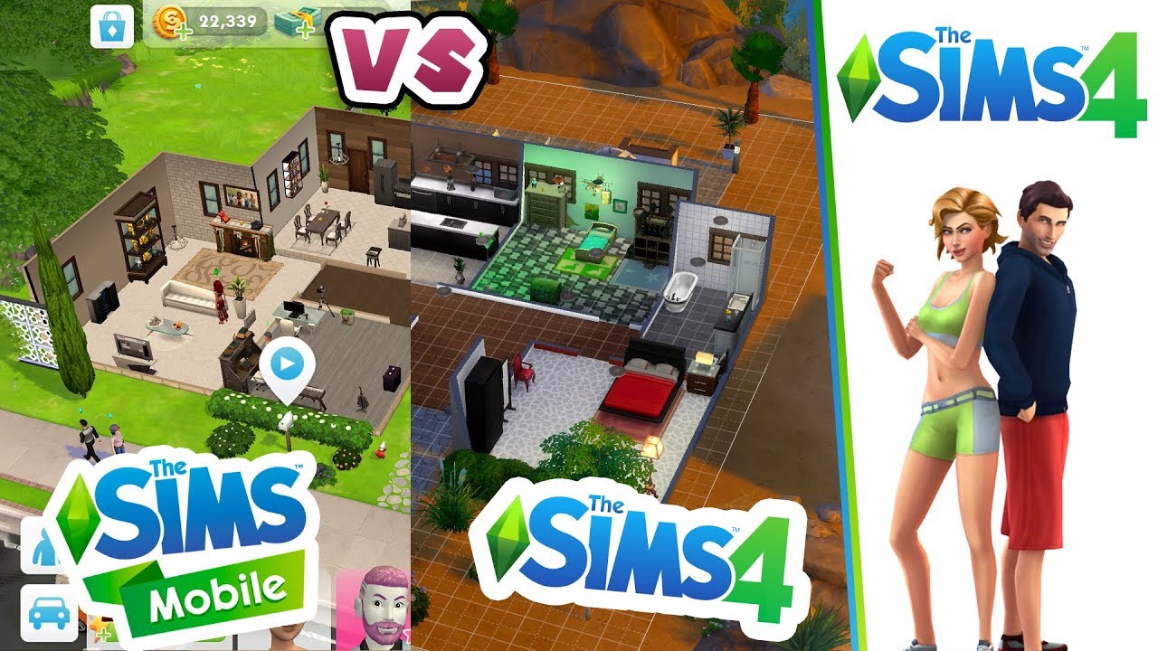 The Sims 4 Build: Creating my The Sims Mobile house - Build It | Part ...