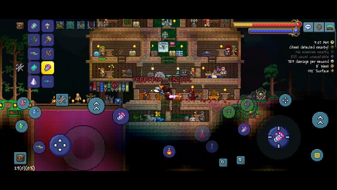 Fighting moonlord 🌚 W terraria guy [terraria] - YouTube