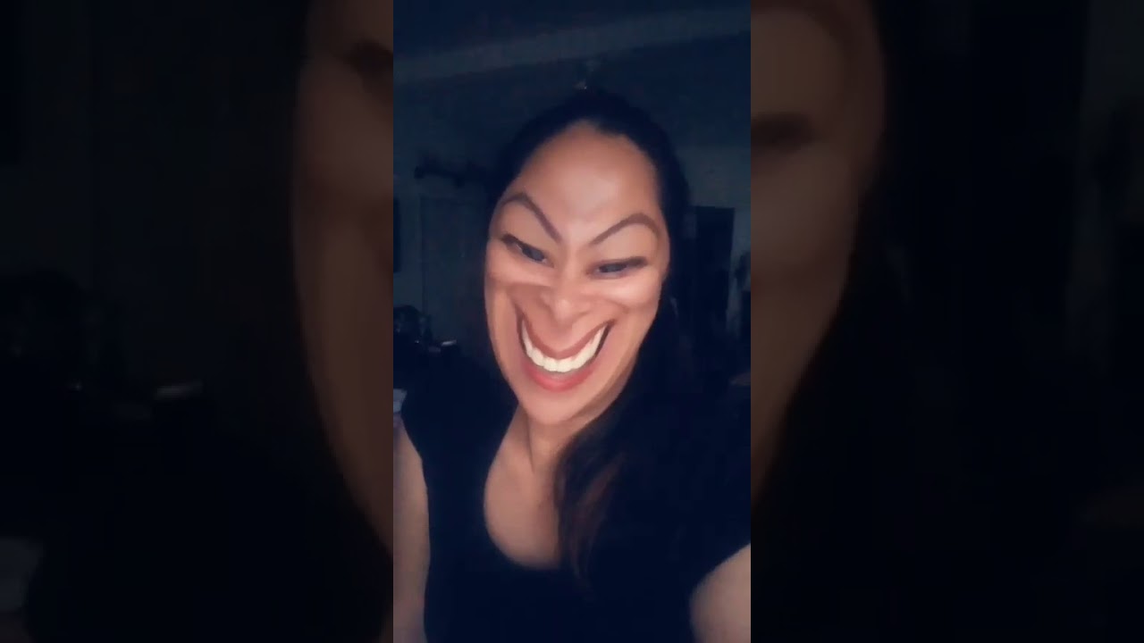 Snapchat momo filter lol - YouTube