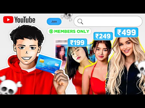 I Bought Free Fire Girl Youtubers PAID MEMBERSHIP 🥵 (Unexpected Result🤯)