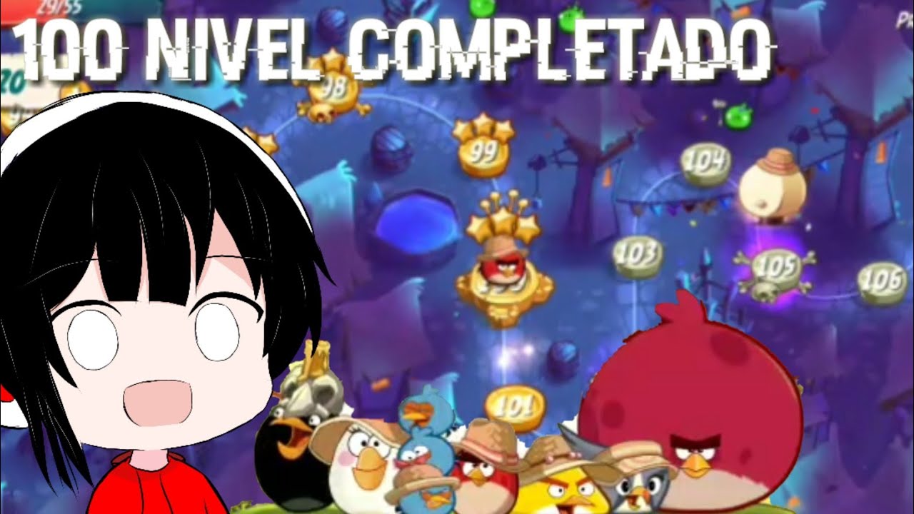 100 LEVELS [GMV] Till I Collapse - Angry Bird 2 - YouTube