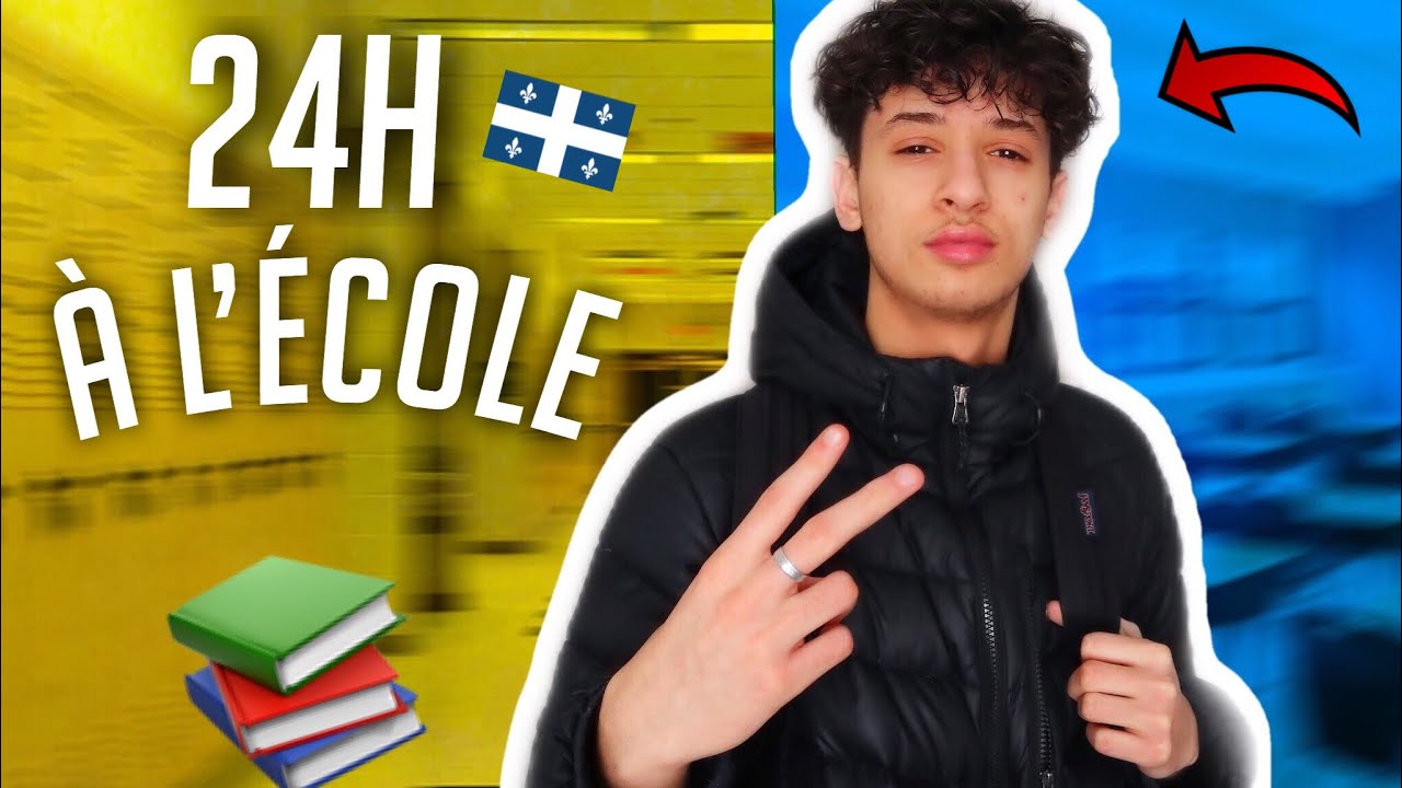 UNE JOURNÉE DANS LA VIE D'UN ÉTUDIANT AU QUÉBEC!! 📚 - YouTube