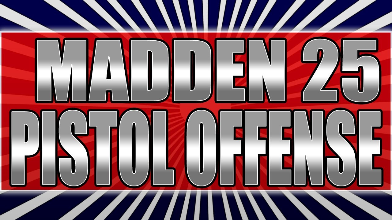 Madden 25 | Pistol Twin TE Read Option Wk | Run Heavy Scheme | Madden ...
