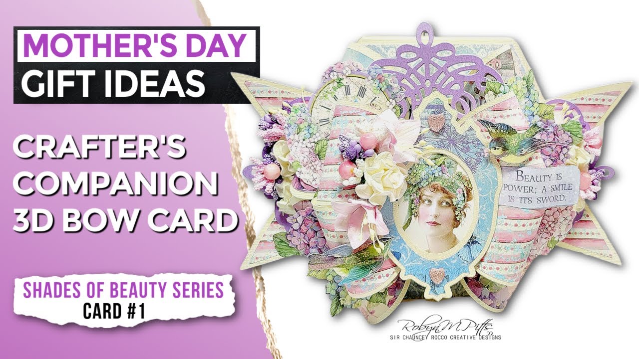 EASY 3D BOW CARD TUTORIAL | MOTHER'S DAY GIFT IDEAS | ASC CRAFT ...