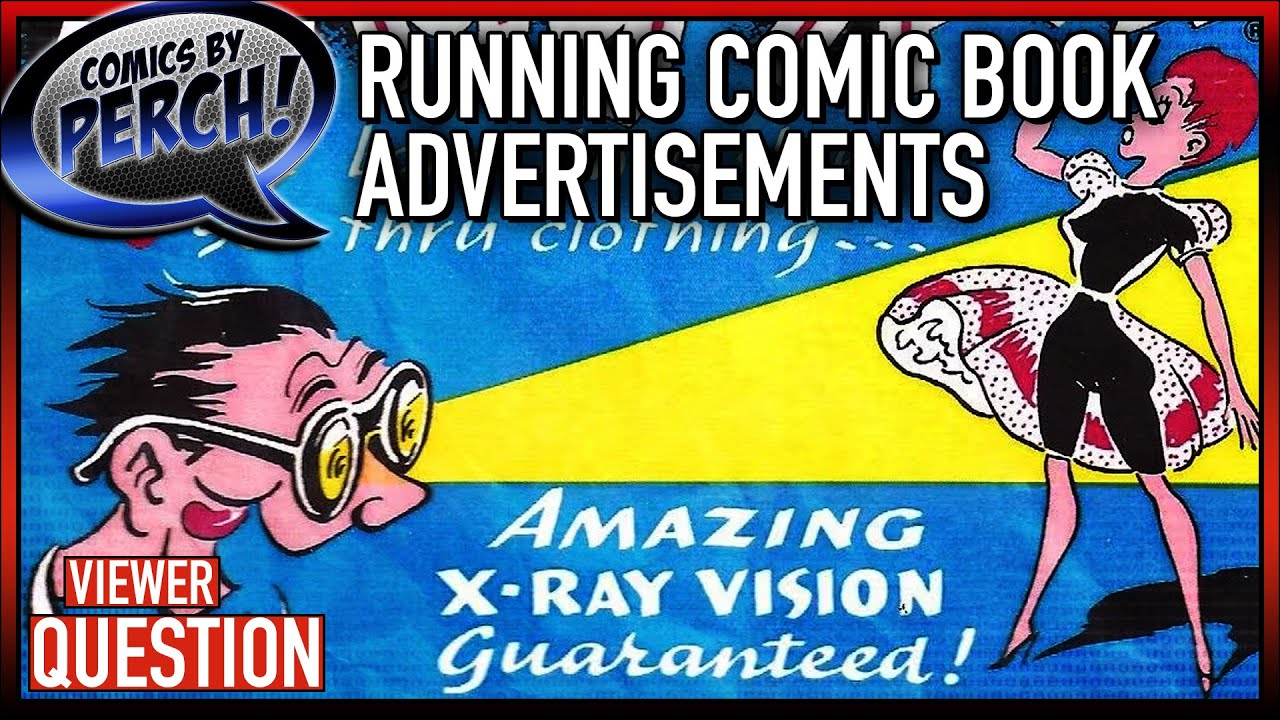 Running comic book ads - YouTube