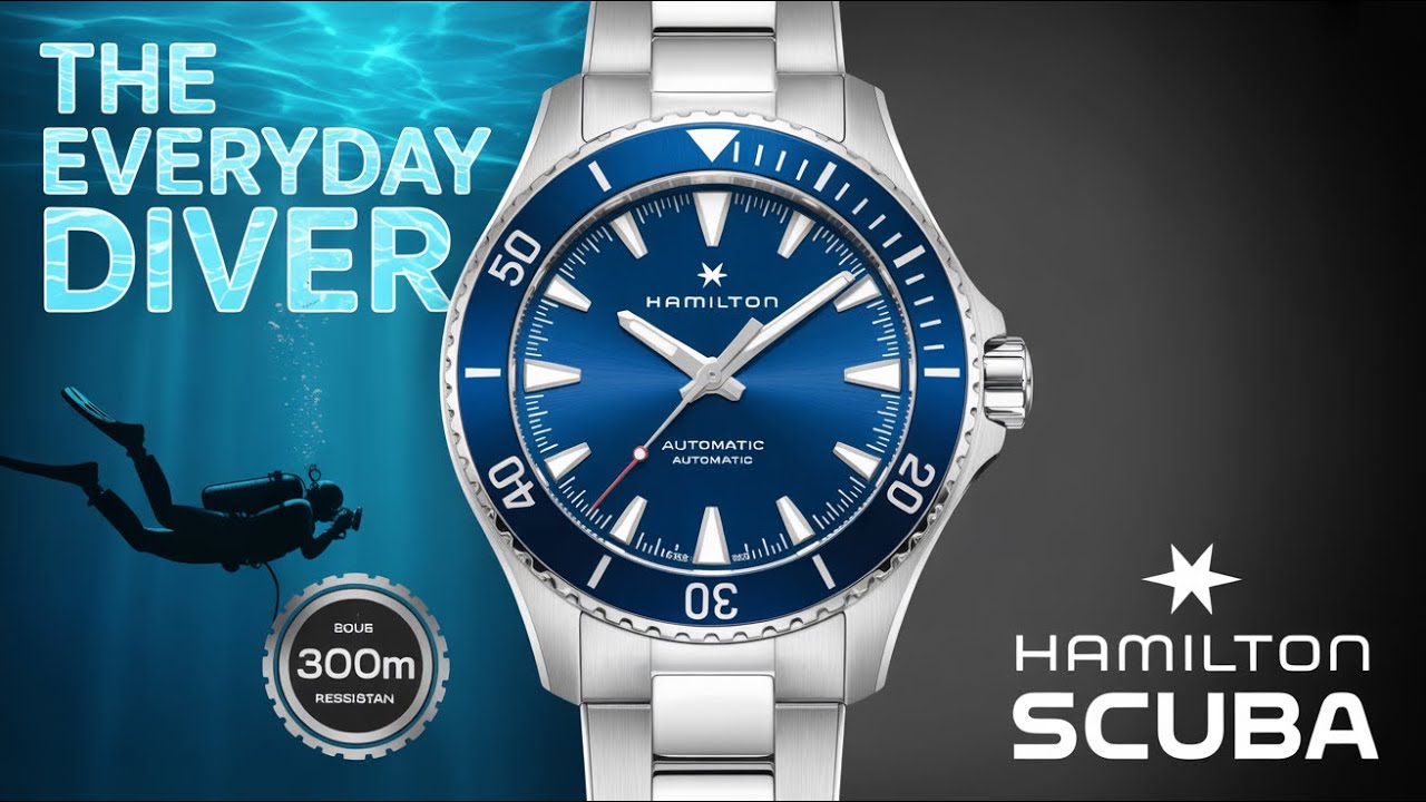 Hamilton Scuba Automatic – The Dive Watch You’ll Actually Wear Every ...