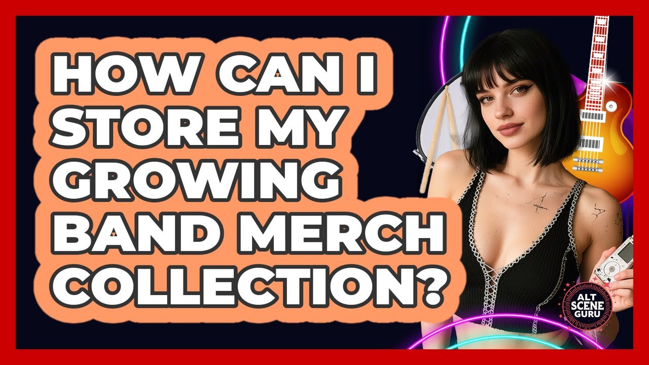 How Can I Store My Growing Band Merch Collection? - Alt Scene Guru ...