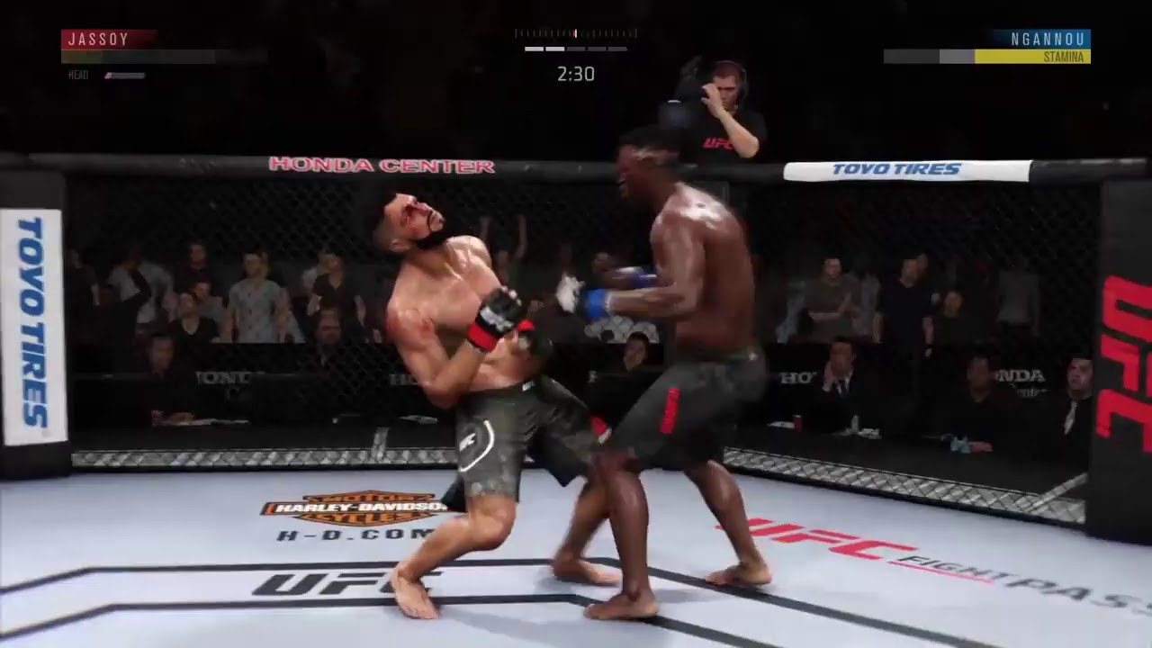 UFC 3 Goat Mode- heavyweight - YouTube