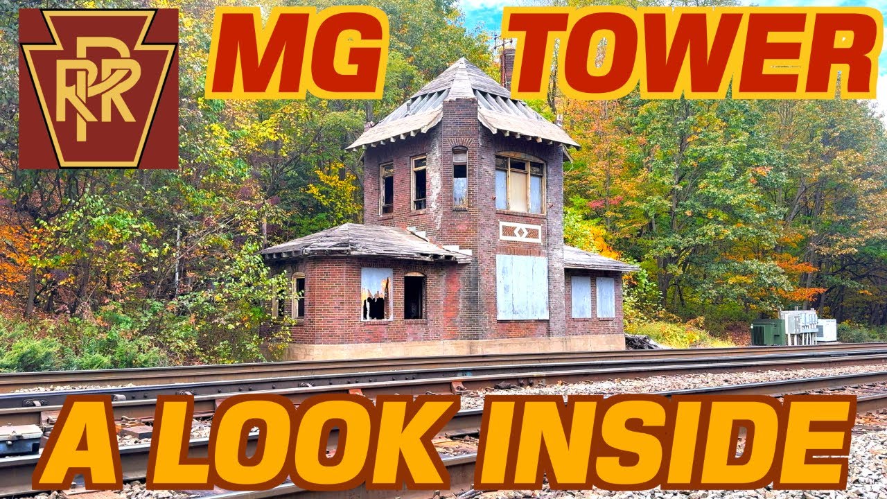 MG TOWER - A LOOK INSIDE BEFORE IT FALLS - YouTube