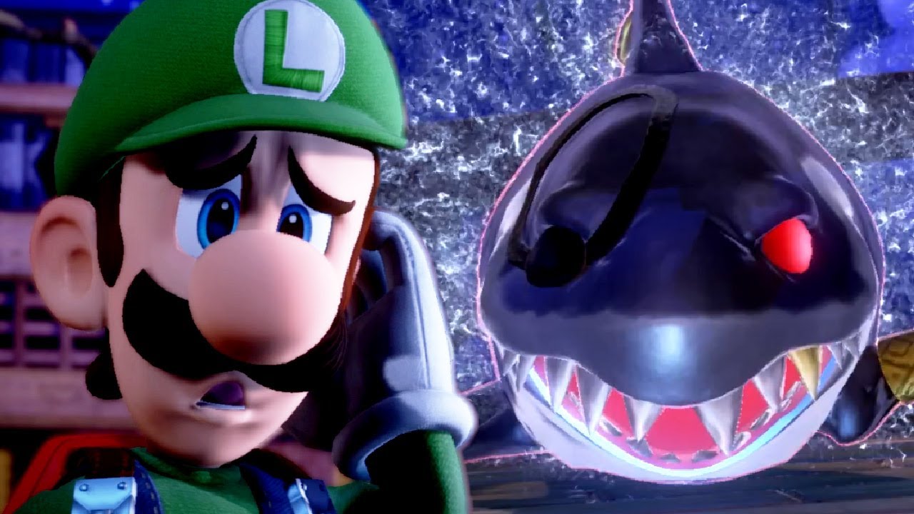 Luigis Mansion 3 - 100% Walkthrough Part 20 - Captain Fishook! - YouTube