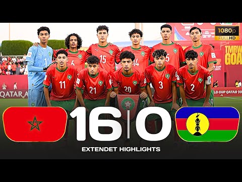 Morocco 16 - 0 New Caledonia | FIFA U17 World Cup 2025