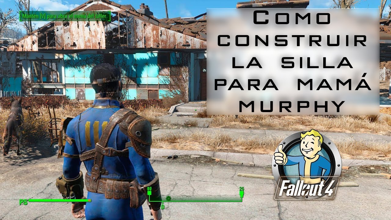 Como construir la silla para Mamá Murphy en Fallout 4 - YouTube