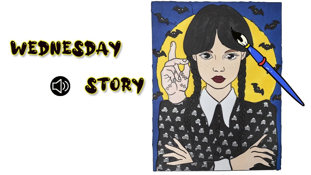 Wednesday Story - Coloring Book Compilation For Kids - YouTube