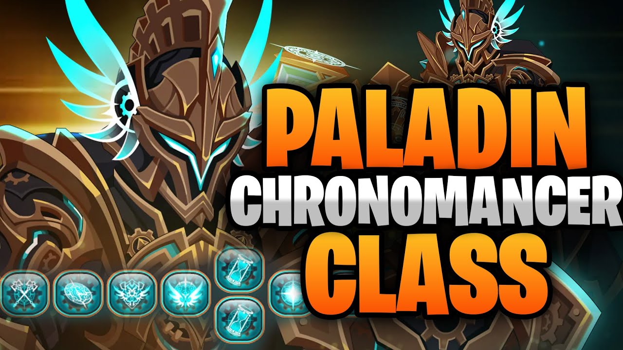 Paladin Chronomancer CLASS AQW Skill Breakdown - YouTube