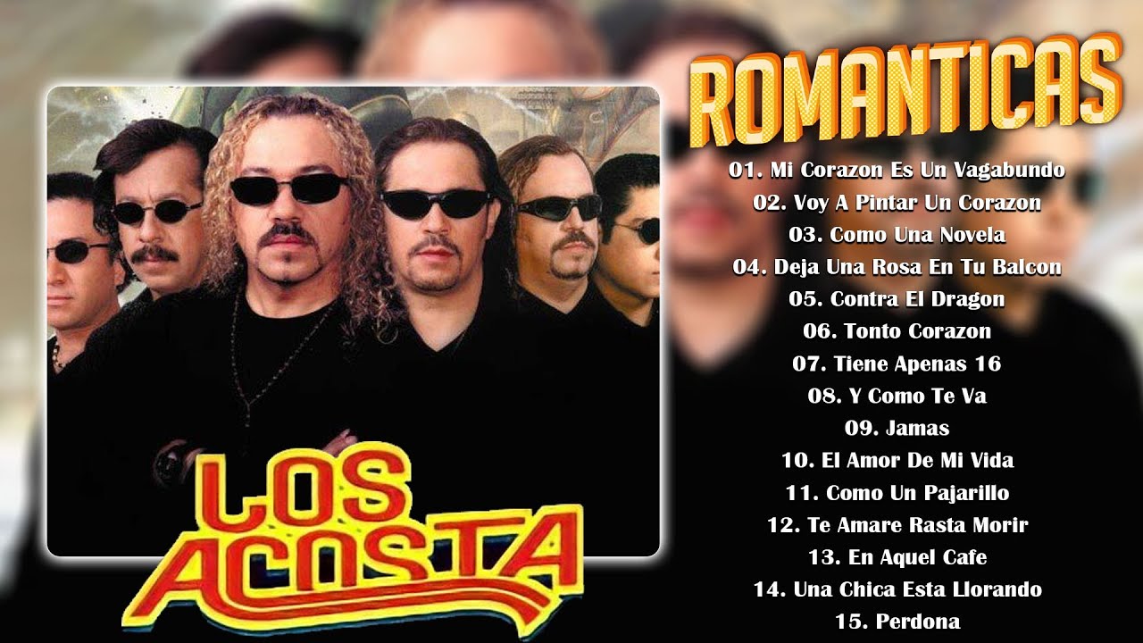 ACOSTA SUS MEJORES CANCIONES - ACOSTA 30 GRANDES ÉXITOS ROMÁNTICOS ...