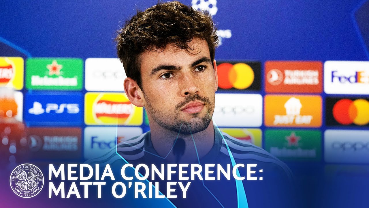 Full Champions League Media Conference: Celtic's Matt O'Riley (05/09/22 ...