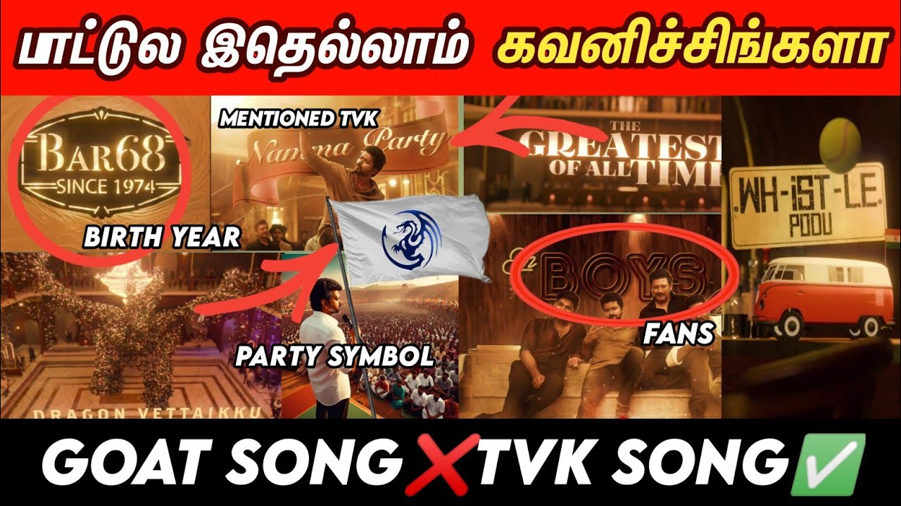 Hidden Details of "Whistle Podu Song" இதெல்லாம் Note பண்ணிங்களா 😮 - YouTube