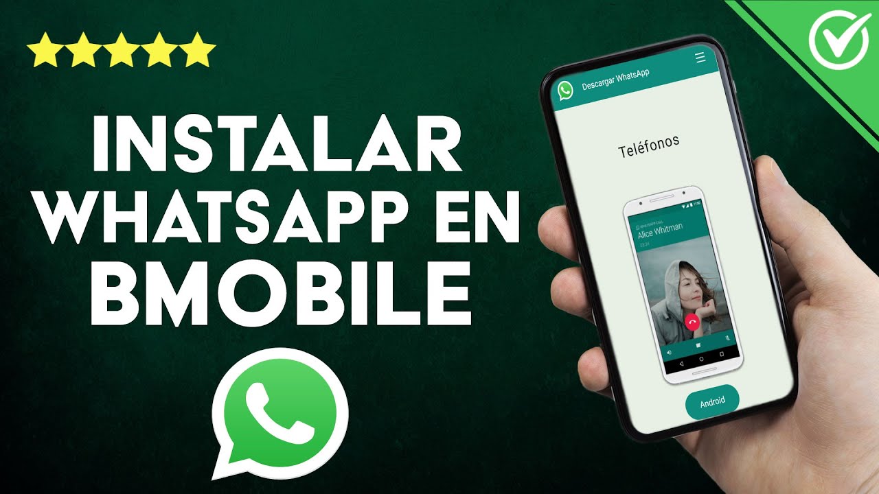 ¿Cómo instalar WHATSAPP en mi teléfono BMOBILE sin una tienda de apps ...