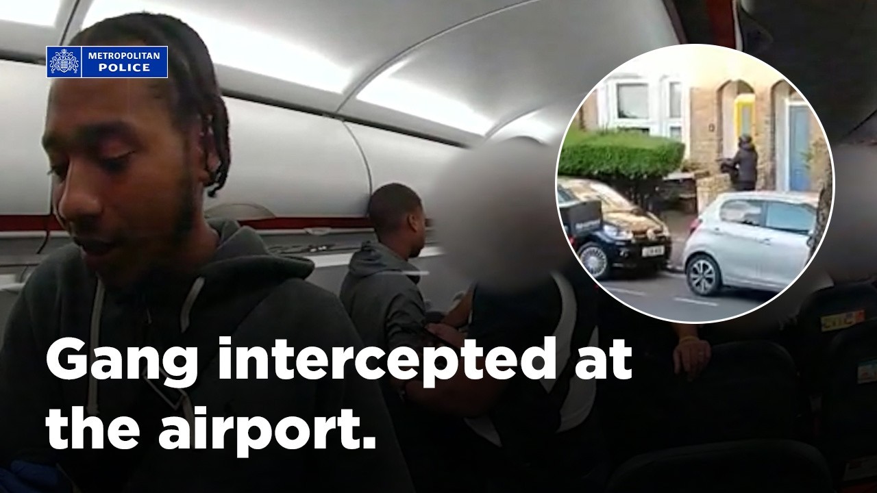 CAUGHT ON CAMERA | Watch the moment violent south London gang are ...