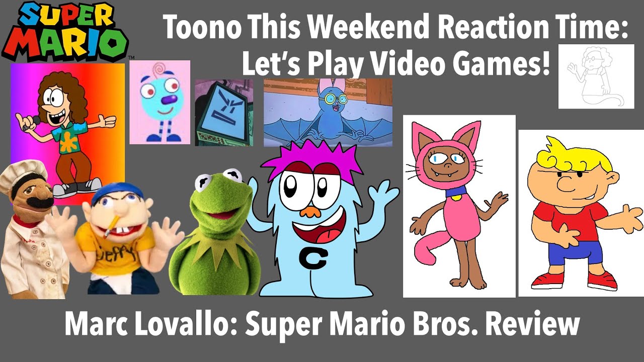 Toono This Weekend Reaction Time: Let’s Play Video Games: Marc Lovallo ...