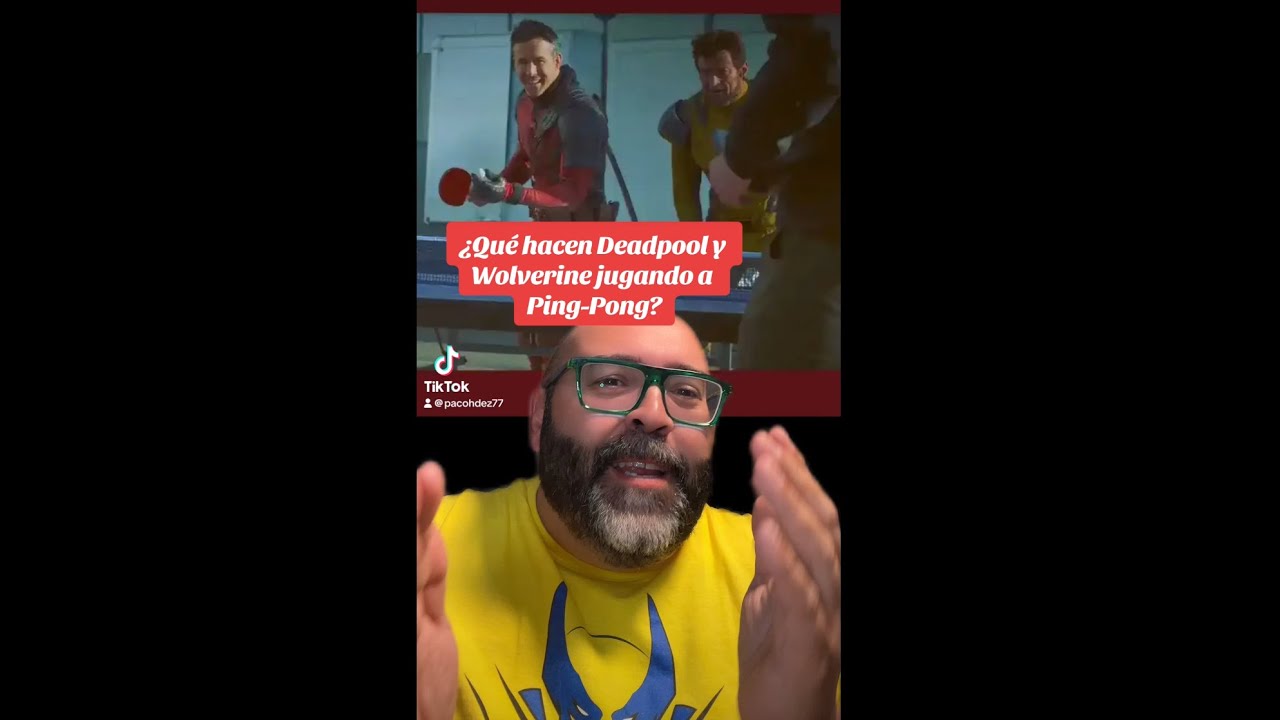 ¿QUÉ HACEN DEADPOOL Y WOLVERINE JUGANDO A PING PONG?! - YouTube